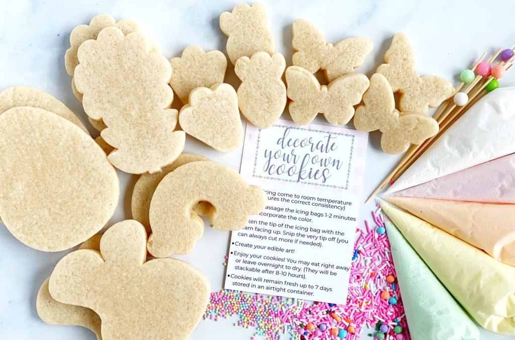 PRE-ORDER: DIY Cookie Kit – Easter/Spring – black market cookie co.